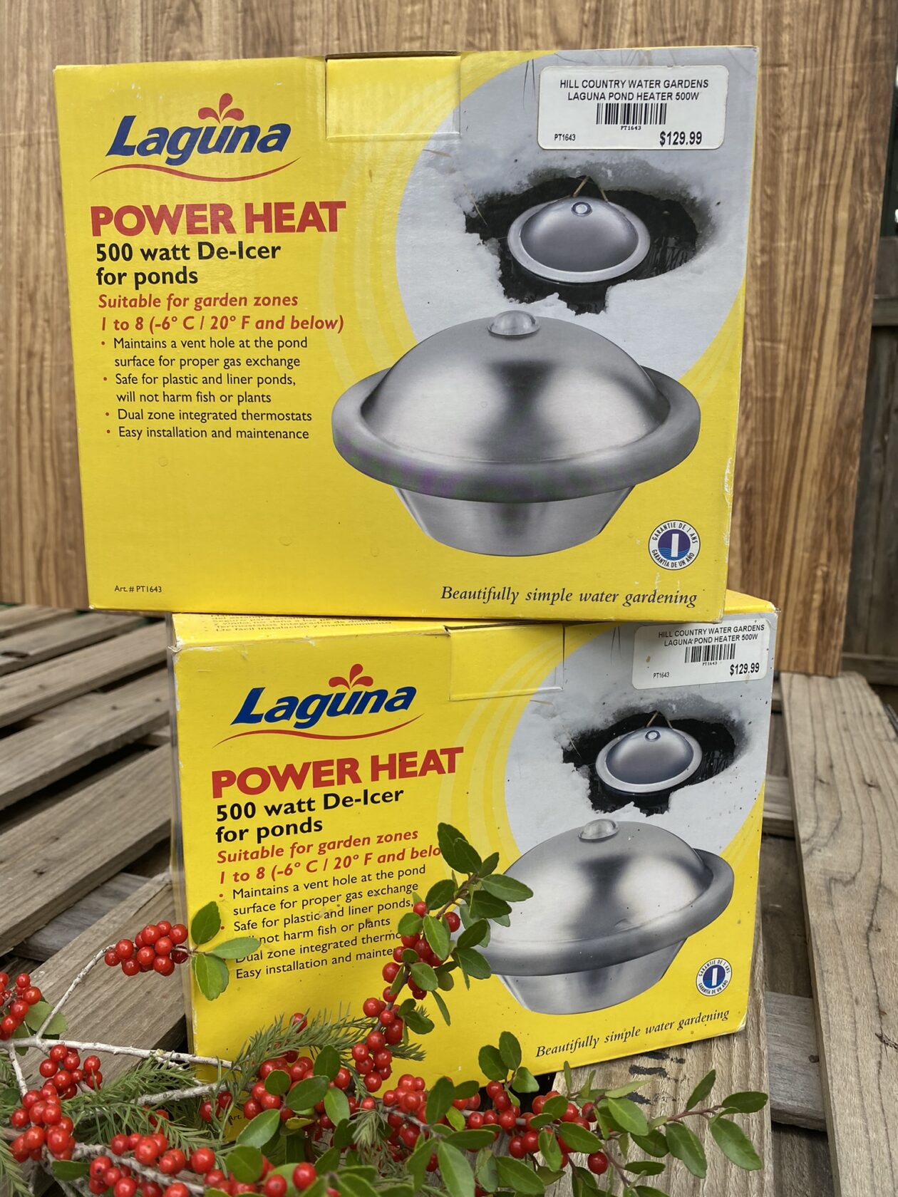 Winter Pond Gear - Hill Country Water Gardens & Nursery